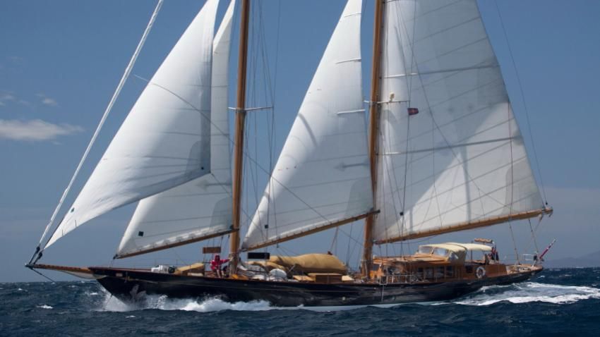 Aschanti IV of Vegesack yacht (Burmester, 34.8m, 1954)